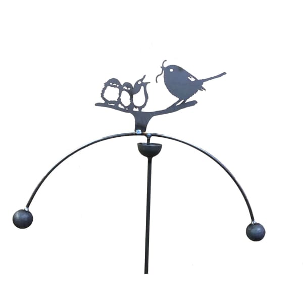 Birds Feeding Wind Rocker