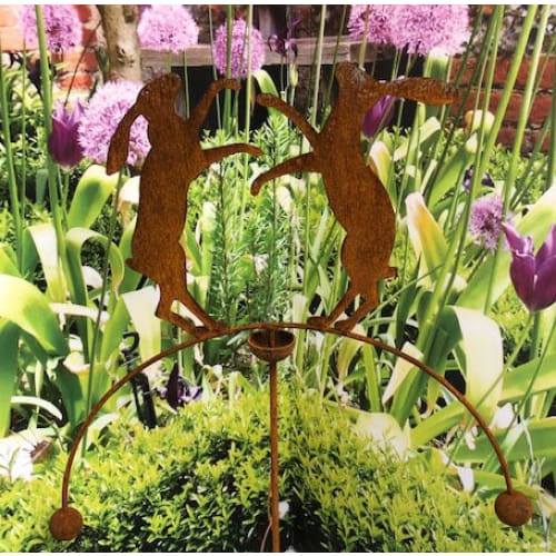 Boxing Hares Wind Rocker